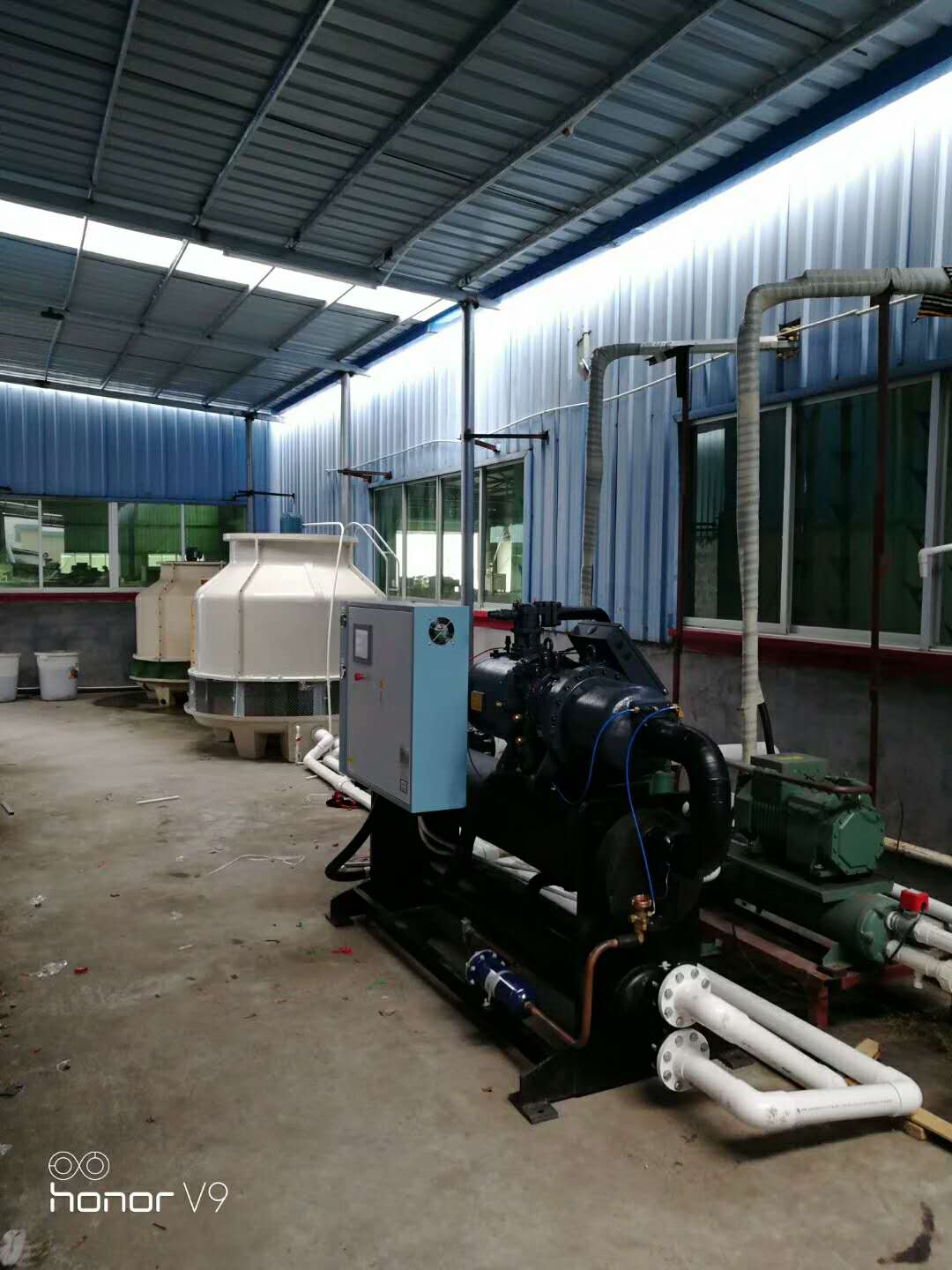 injection molding machine cooling tower